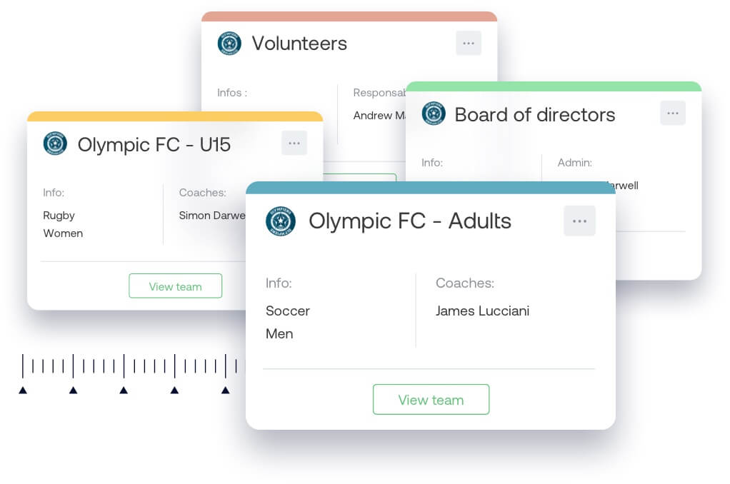 Manage your amateur sports club more efficiently
